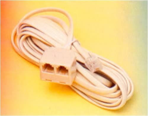 R.J. Enterprises - Telephone Line Extension Cord (Twin Jack - 25' [4C]